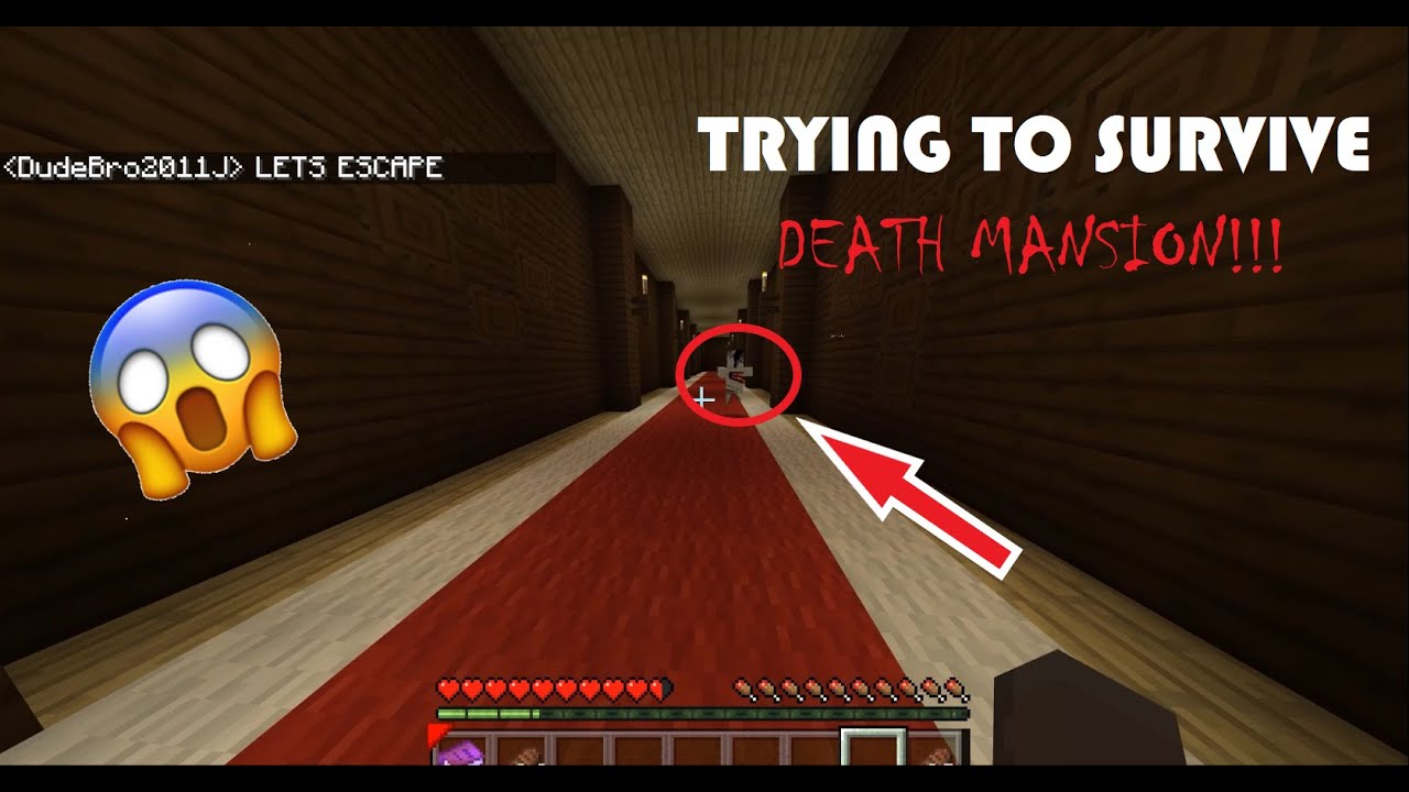 CAN THEY SURVIVE!? | Minecraft Death Mansion Horror! - YouTube