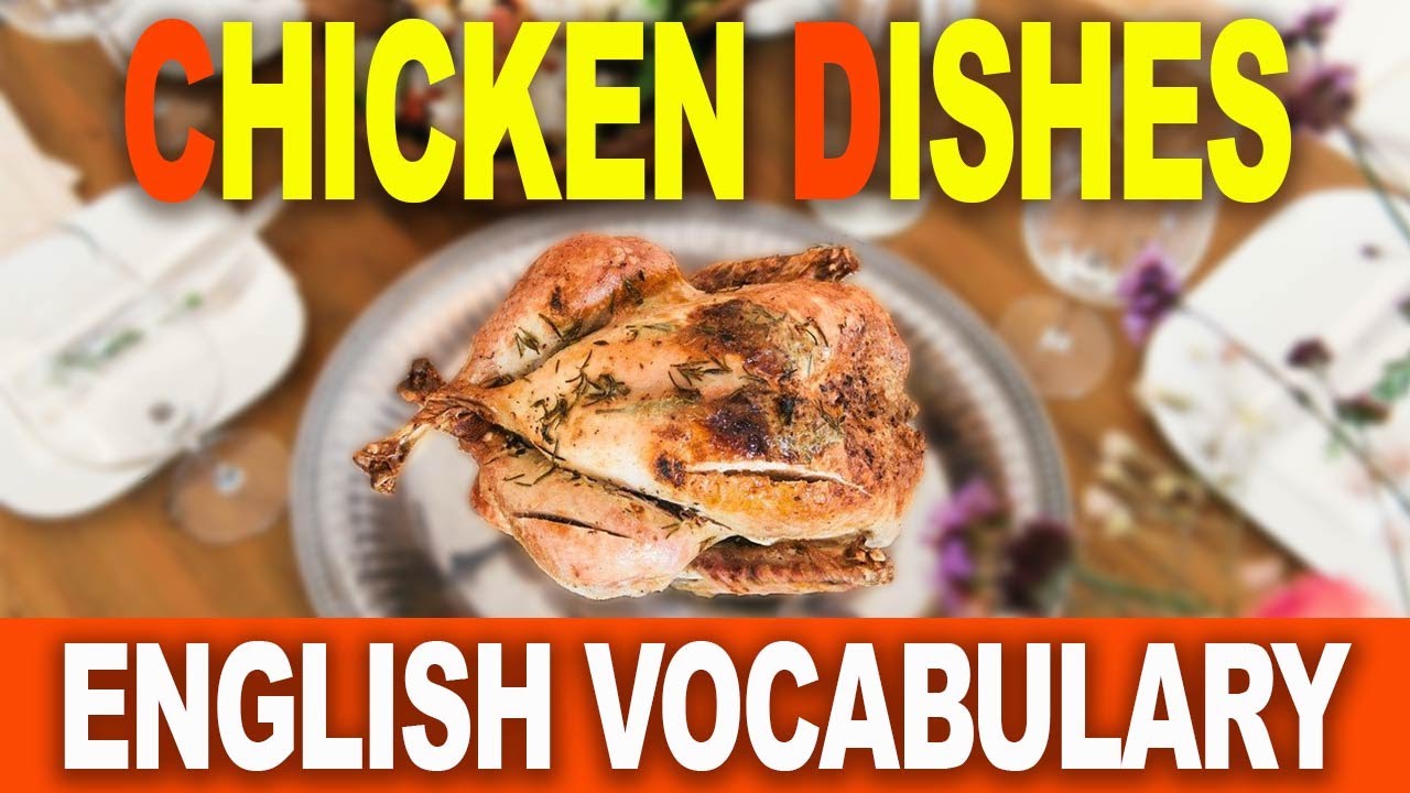 Chicken in English - English Vocabulary Speaking Pronunciation Practice ...