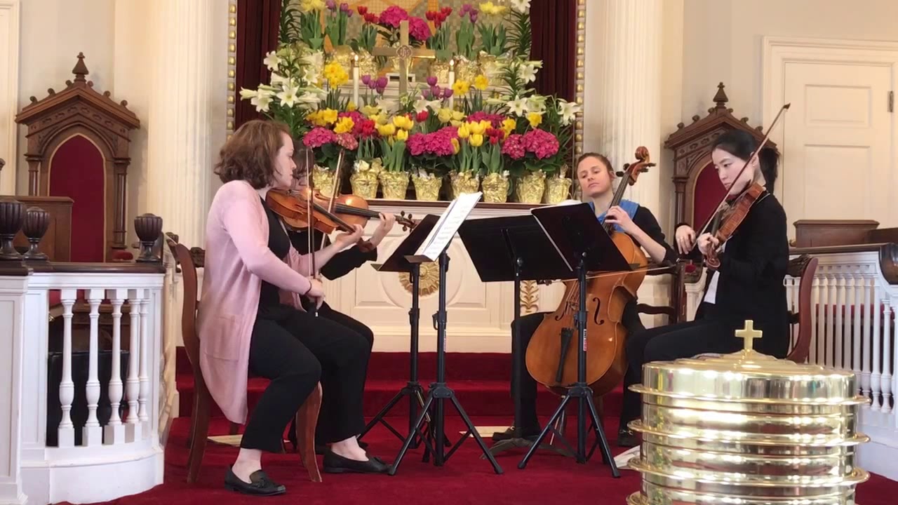FBC Easter Holy Worship Service, Prelude ”Spring” Mozart K 387 April 1st, 2018 - YouTube