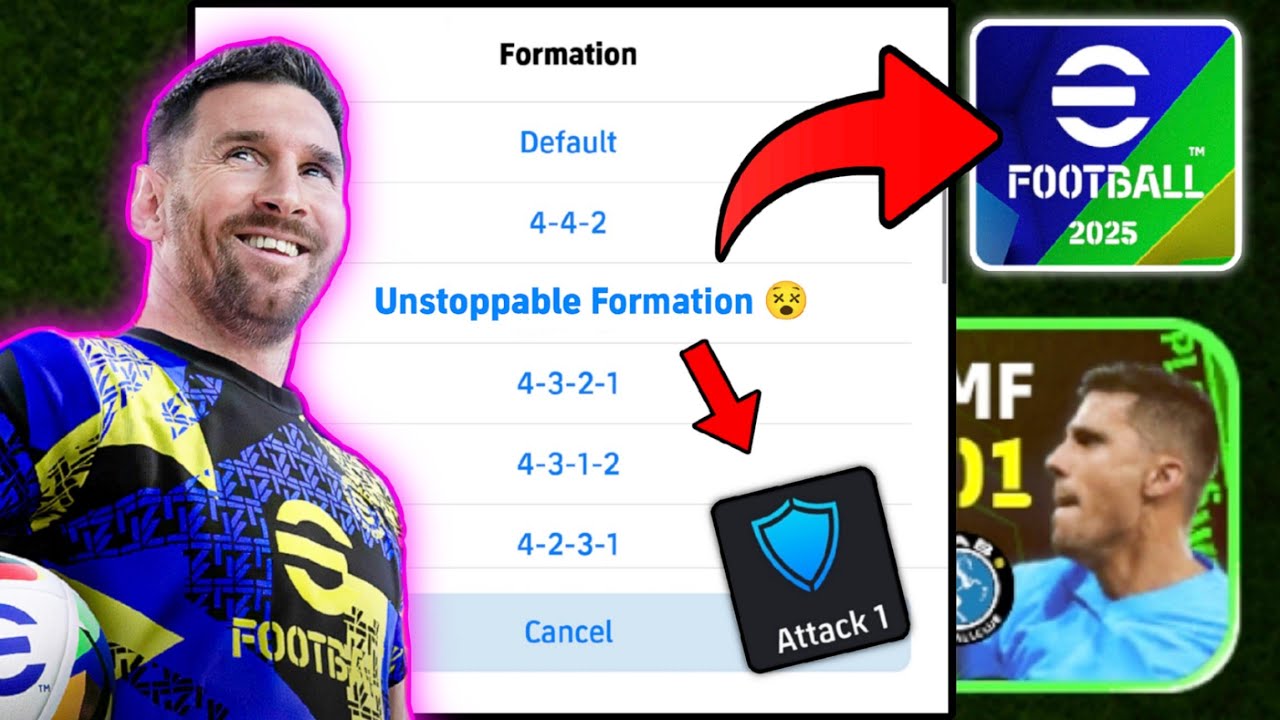 Xabi Alonso Best Quick Counter Formation In eFootball 2025 !! eFootball ...