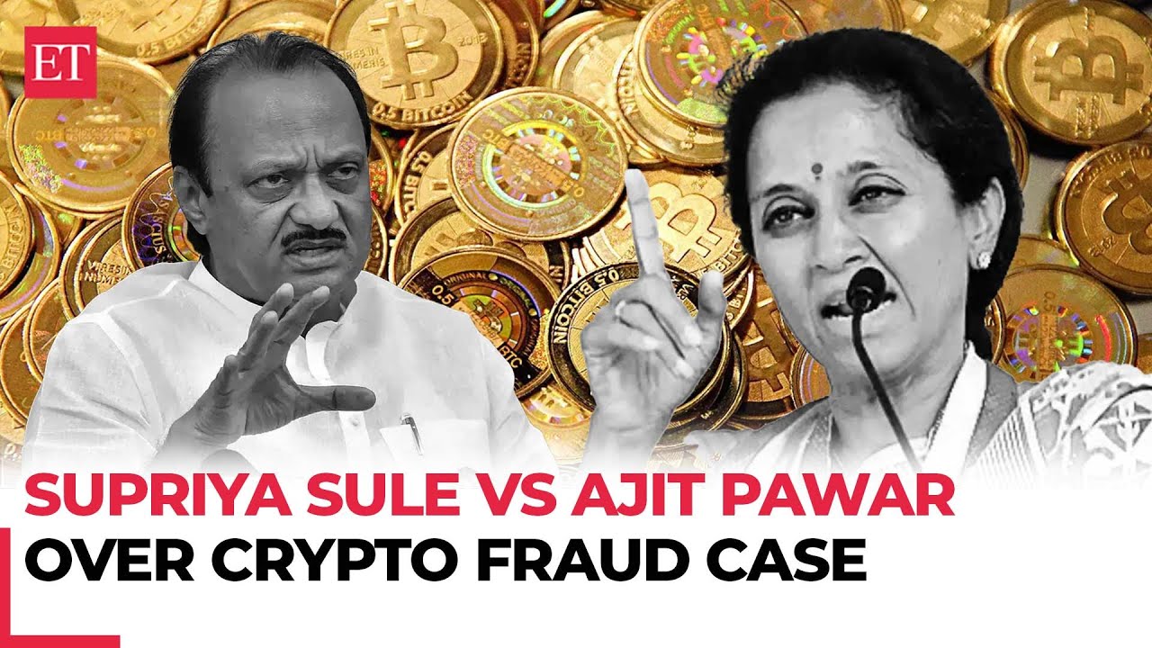 Supriya Sule brushes aside Bitcoin allegation, Ajit Pawar makes ...