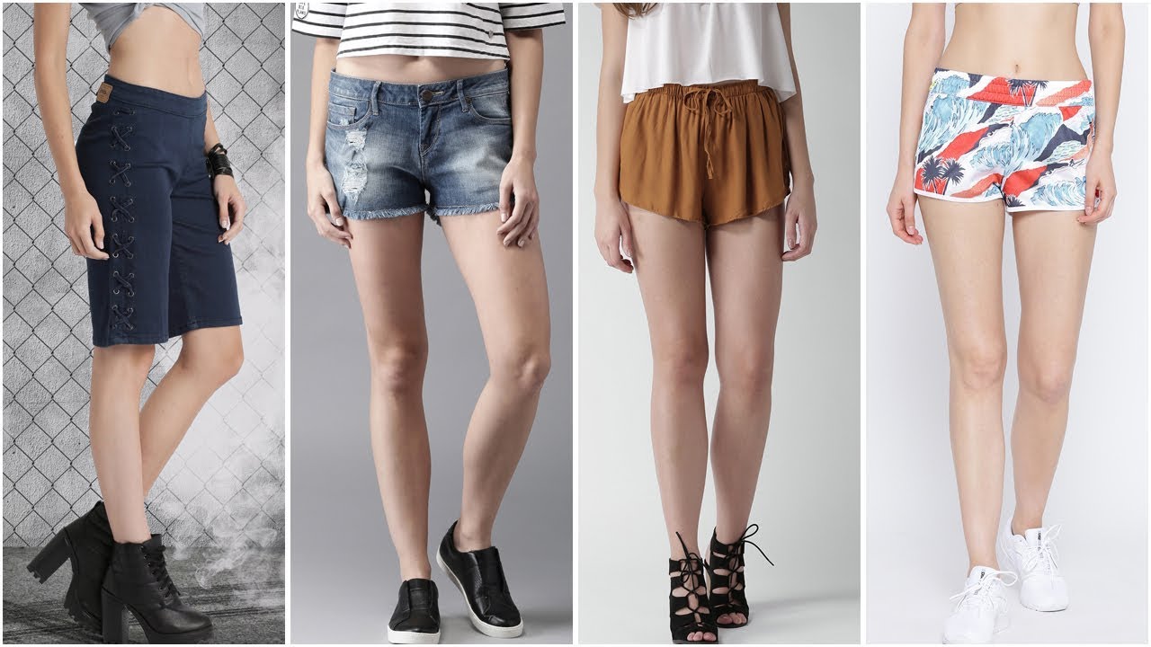 Stylish and Printed Girls shorts - YouTube