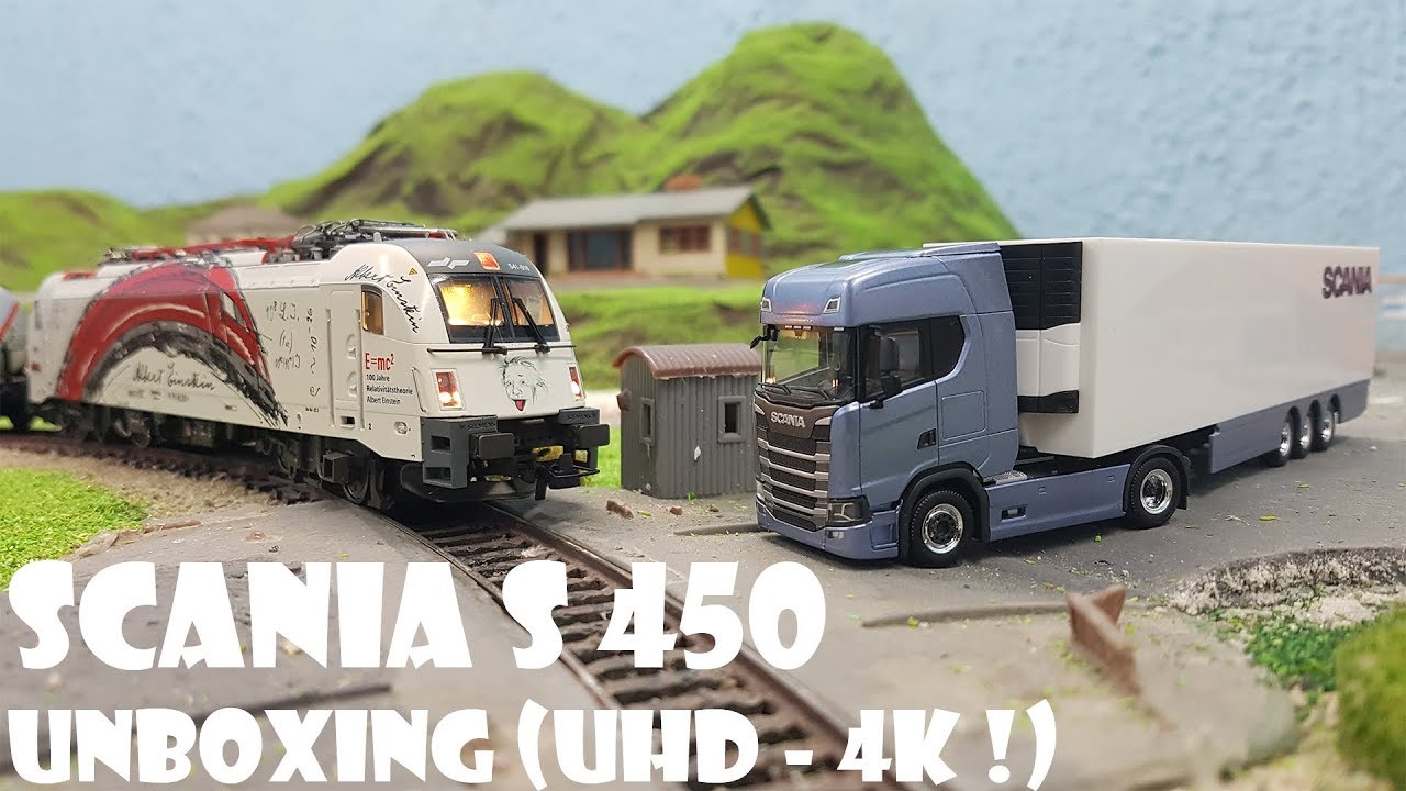 Scania S 450 UNBOXING (UHD - 4K !) - YouTube