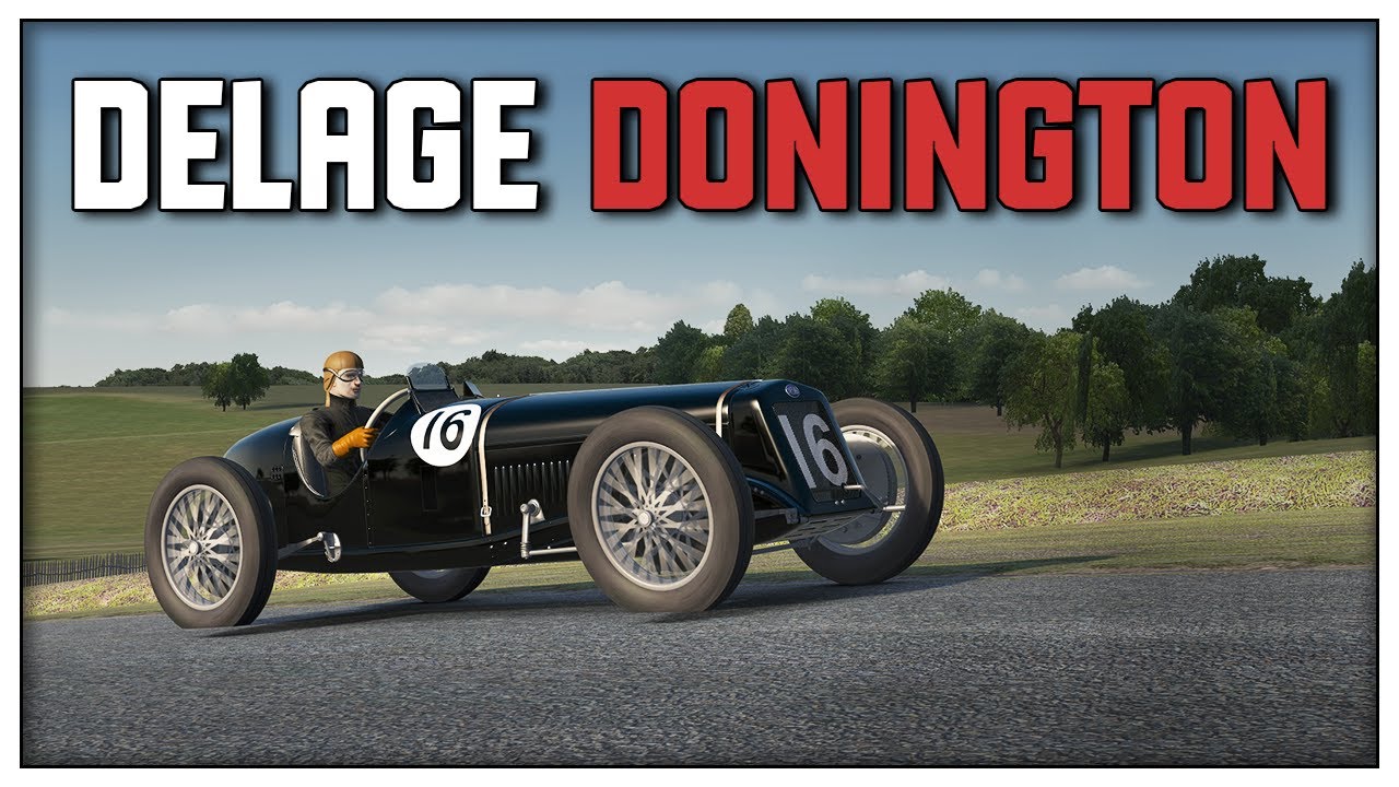 Delage 15S8 "Dick Seaman Special" Hotlap at Donington 1938 - Assetto ...