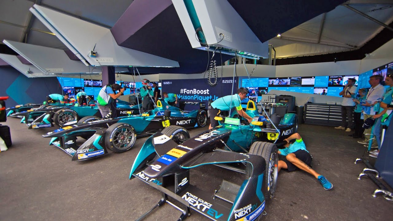 Access All Areas: NextEV's NEW Garage! - Formula E - YouTube