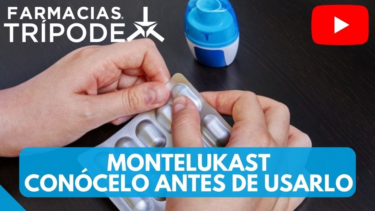 Montelukast, para qué sirve y cómo se usa - YouTube