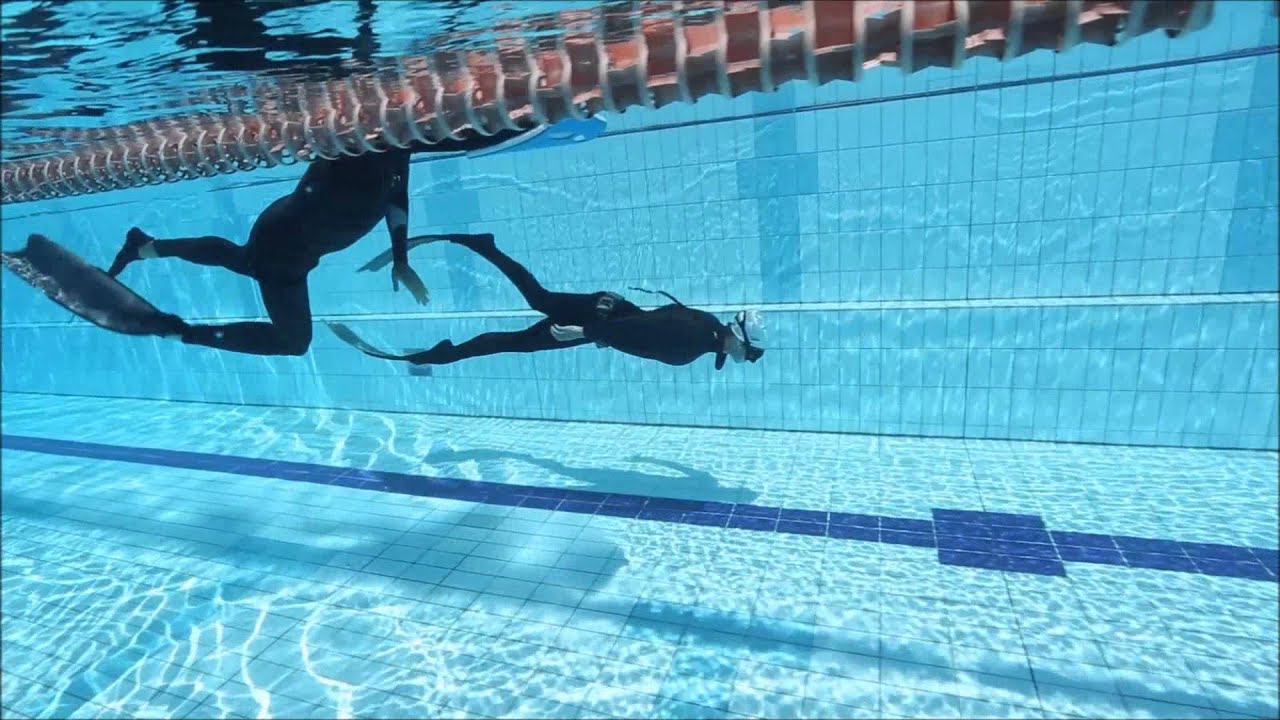 Pure Apnea Dynamic Bi-fin World Championship 2014 - YouTube