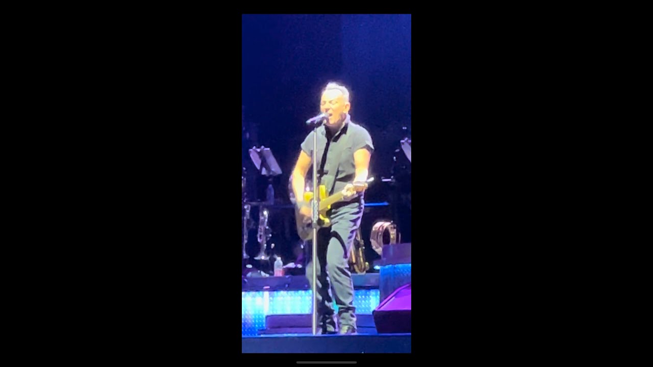 Bruce Springsteen & The E Street Band No Surrender Live Gillette ...