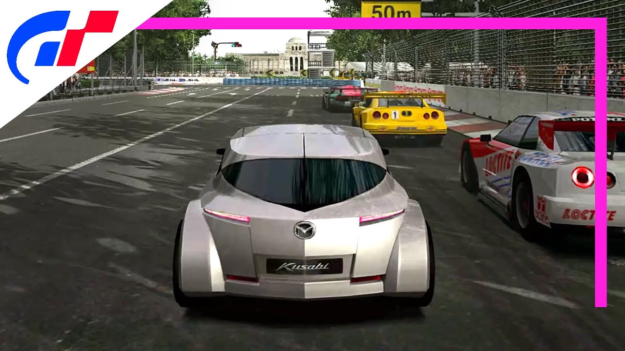 Gran Turismo 4 - Tokyo Route 246 - Mazda KUSABI - Race - YouTube