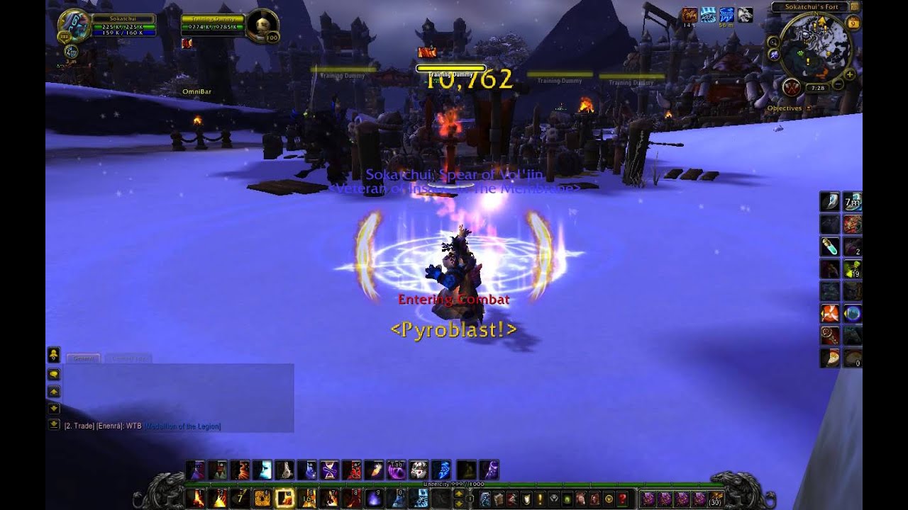 Fire mage basic dps guide for 6.2.3 - YouTube