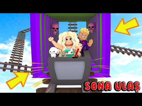 YOLDAN ÇIKMADAN SONA ULAŞ VE KORKU TÜNELİNE GİR ! 😱 | cart ride around nothing