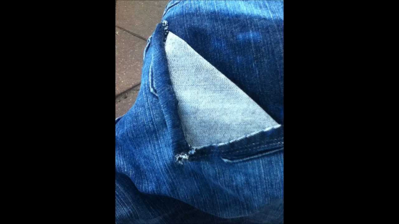 DIY: How to acid wash/distress jeans - YouTube