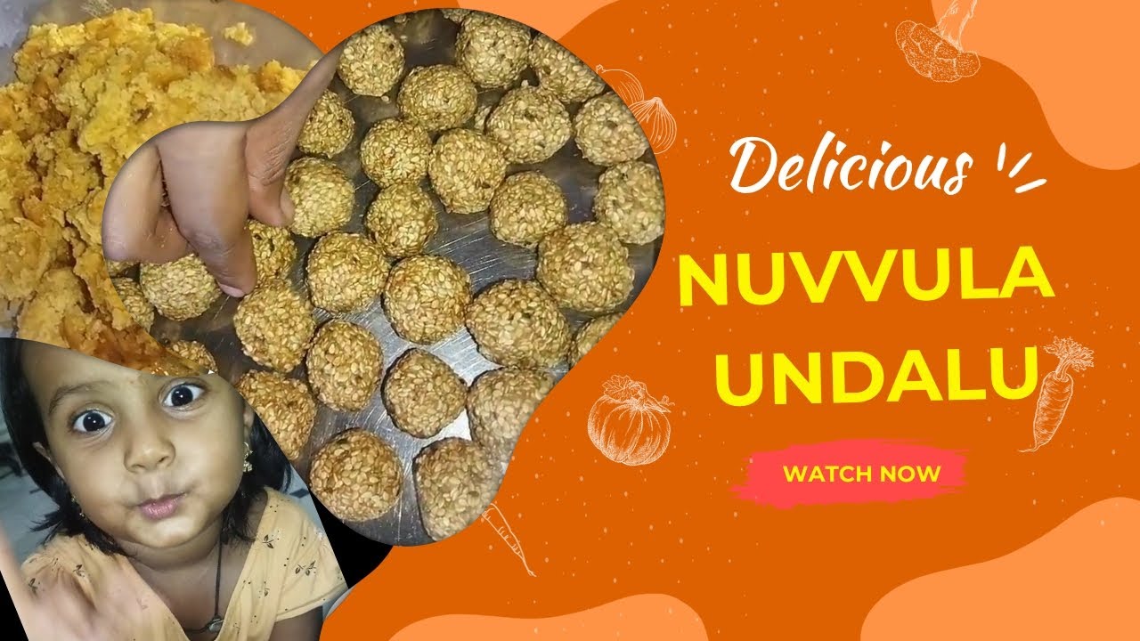 Nuvvula Undalu తయ్యరీ |Nuvvula Muddalu recipe - YouTube