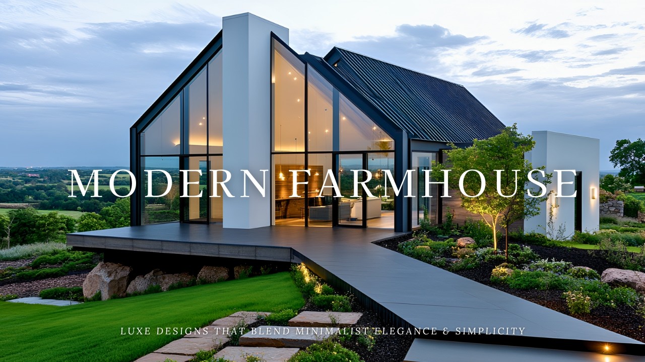 Top 10 Minimalist Modern Farmhouses: Luxe Designs That Blend Elegance ...