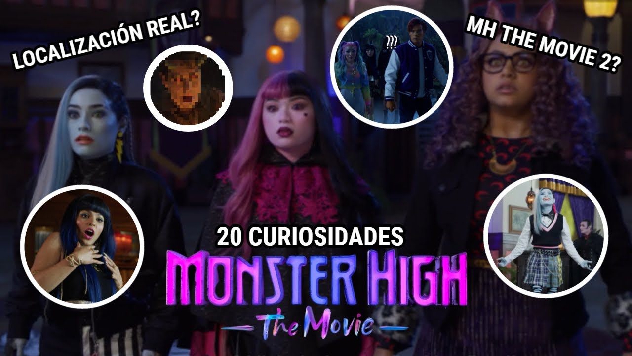 20 CURIOSIDADES sobre MONSTER HIGH: THE MOVIE - Mel Blue - YouTube