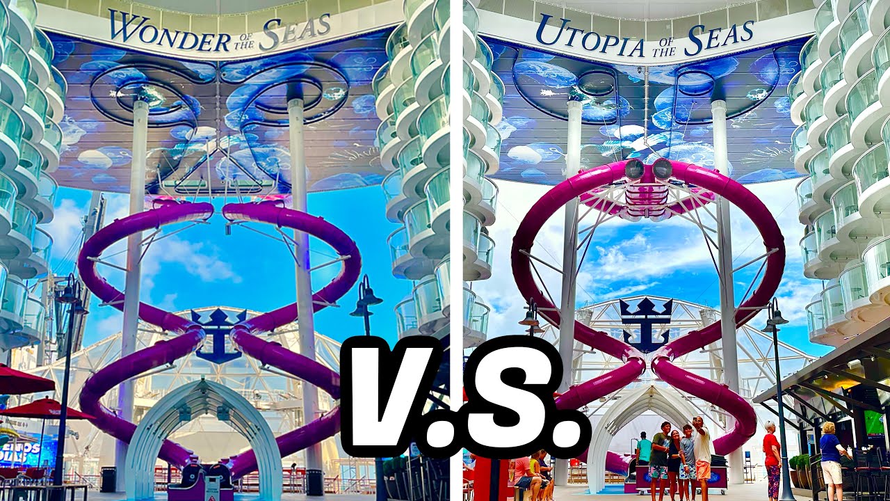 Utopia Vs. Wonder of the Seas: Comparing Royal Caribbean Sister Ships ...