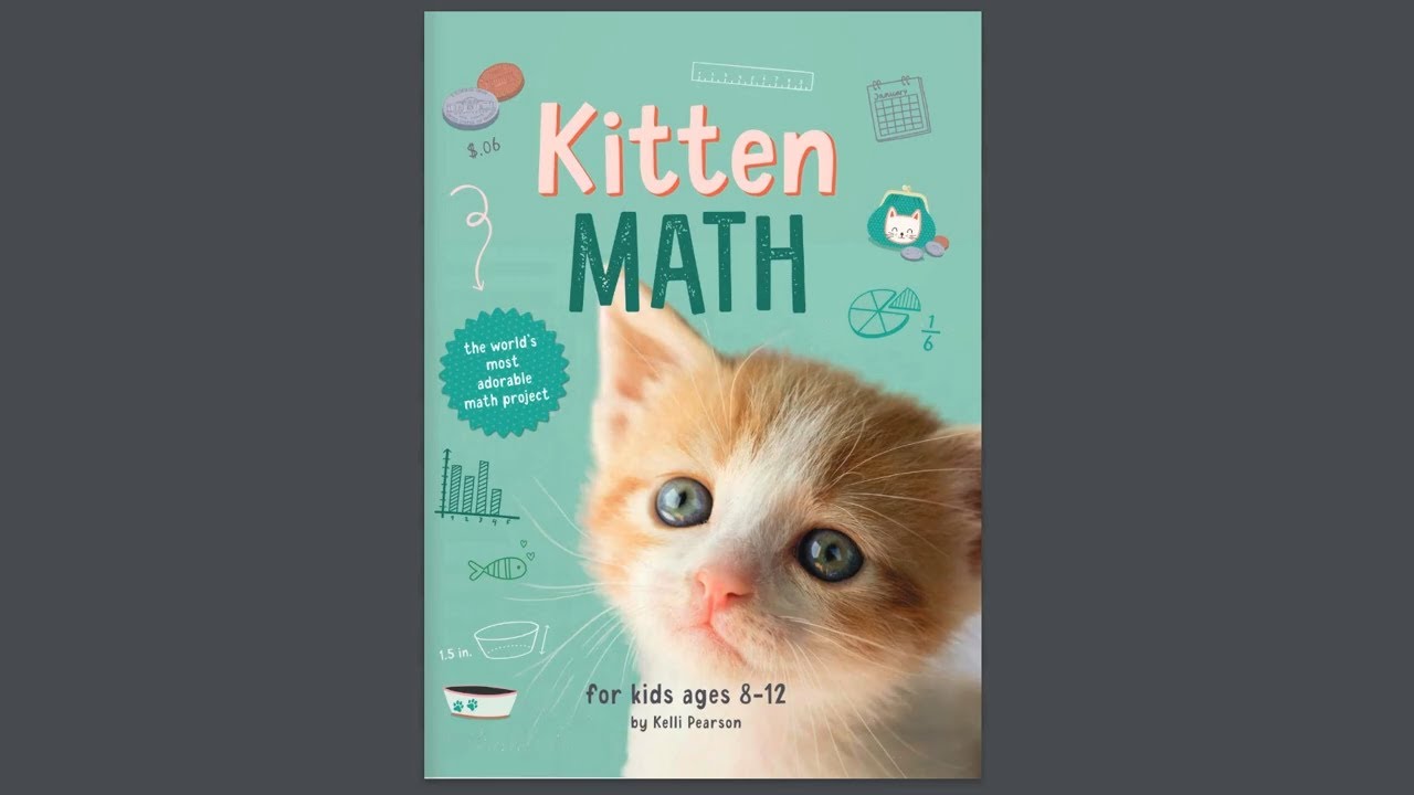 Kitten Math Project Workbook: Look Inside - YouTube