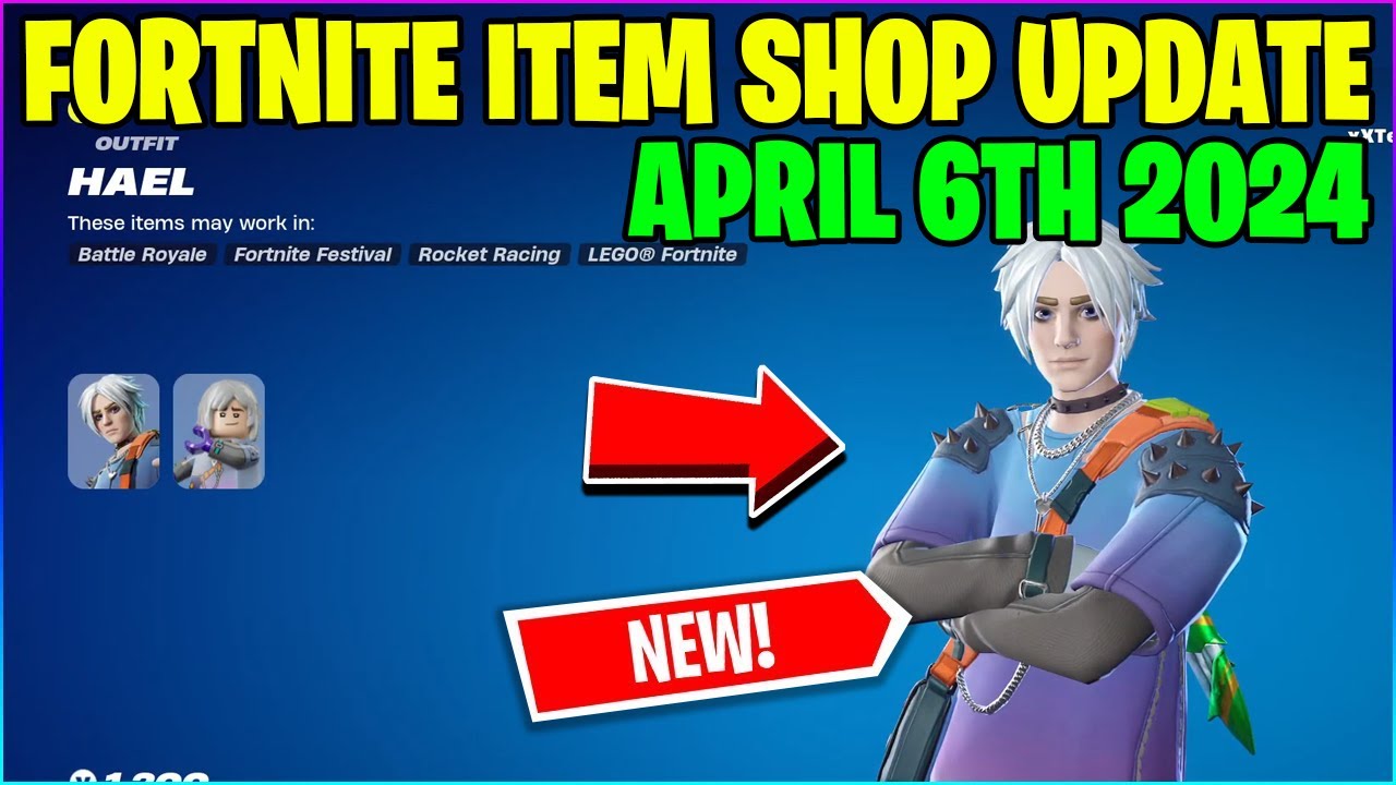*NEW* HAEL OUTFIT! Fortnite Item Shop [April 6th, 2024] (Fortnite BR ...