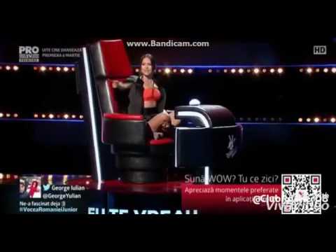 Best moments of INNA in the voice romania kids (The Auditions) - YouTube