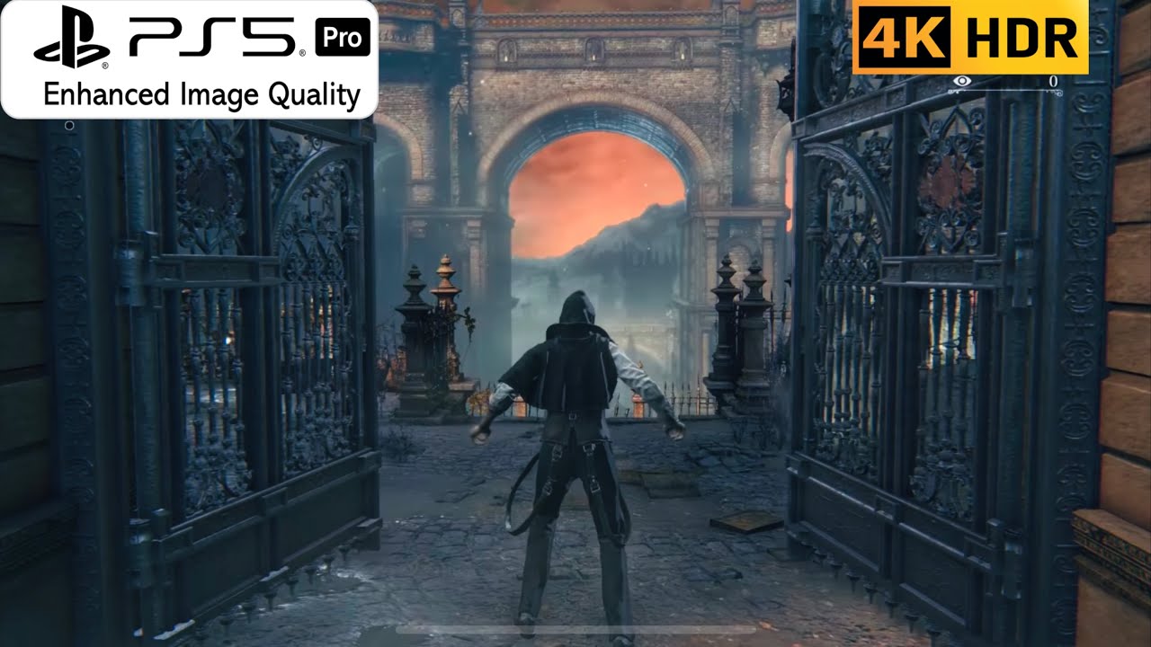 PS5 Pro | Bloodborne - Enhance Image Quality Gameplay - YouTube