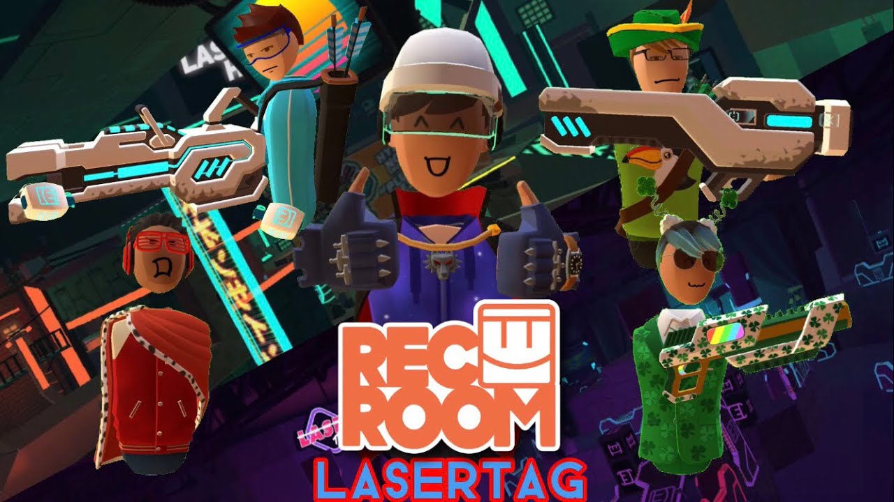 Playing LaserTag/Rec Room - YouTube