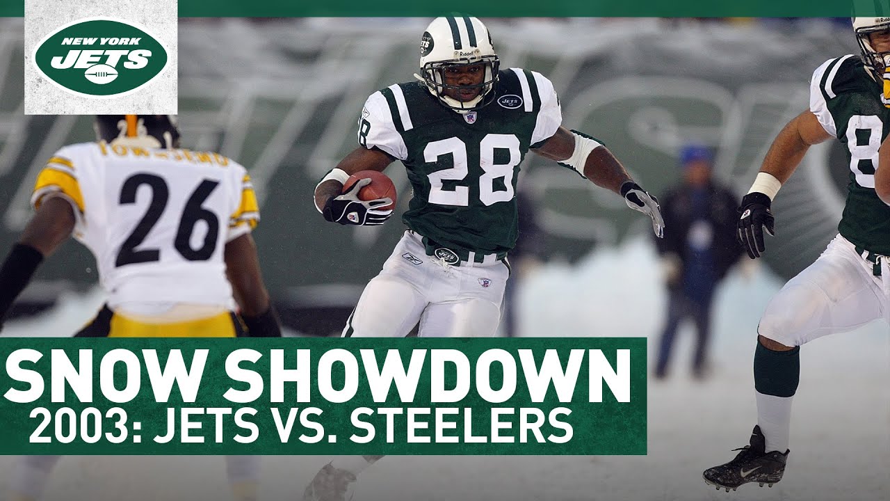 THROWBACK HIGHLIGHTS: Jets Vs. Steelers In 2003 Snow Showdown | New ...