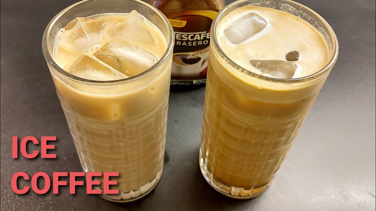 HOW TO MAKE ICED COFFEE (QUICK AND EASY RECIPE) INSTANT NESCAFE - YouTube