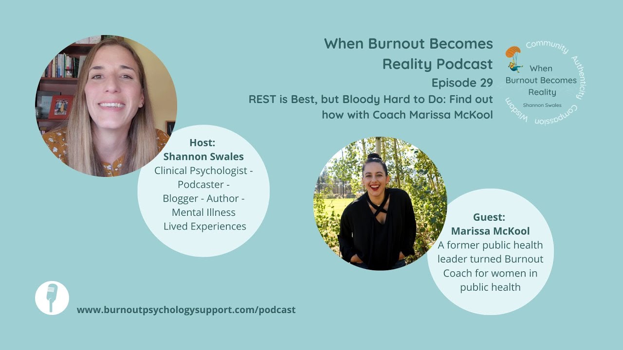 REST is Best, but Bloody Hard to Do: Find out how with Coach Marissa ...