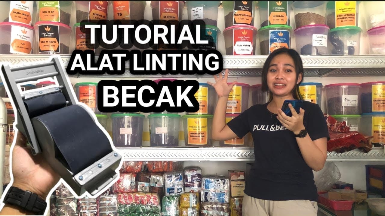 TUTORIAL ALAT LINTING BECAK - YouTube