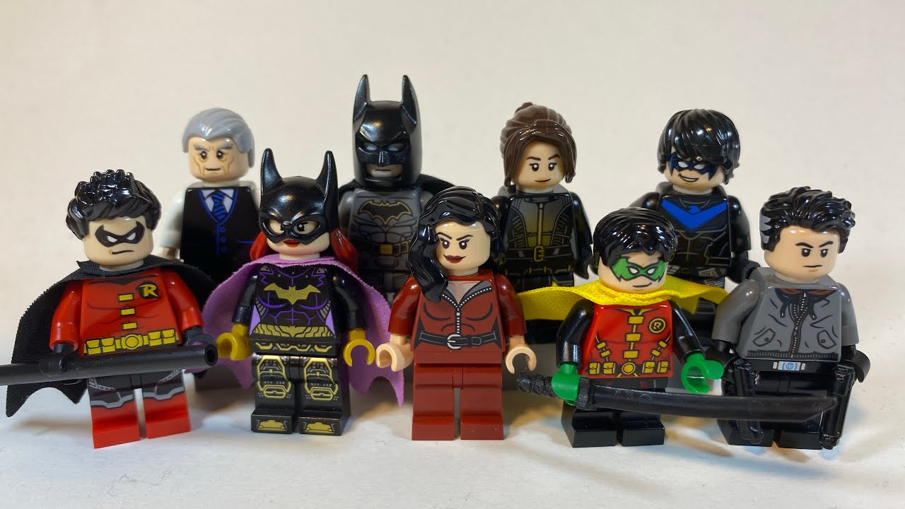 Custom LEGO Bat-Family Minifigures - YouTube