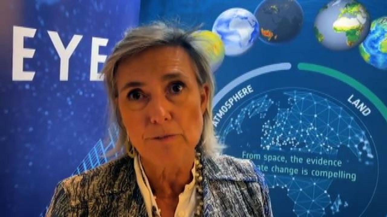 GLOC 2023, Simonetta Cheli (ESA): così gestiamo dati dallo spazio - YouTube
