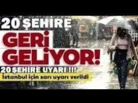Son Dakika! Meteoroloji'den Ülke GENELİ UYARI! O İLLERE Kuvvetli Yıldırım sel su bsknı kuvvetli yağş