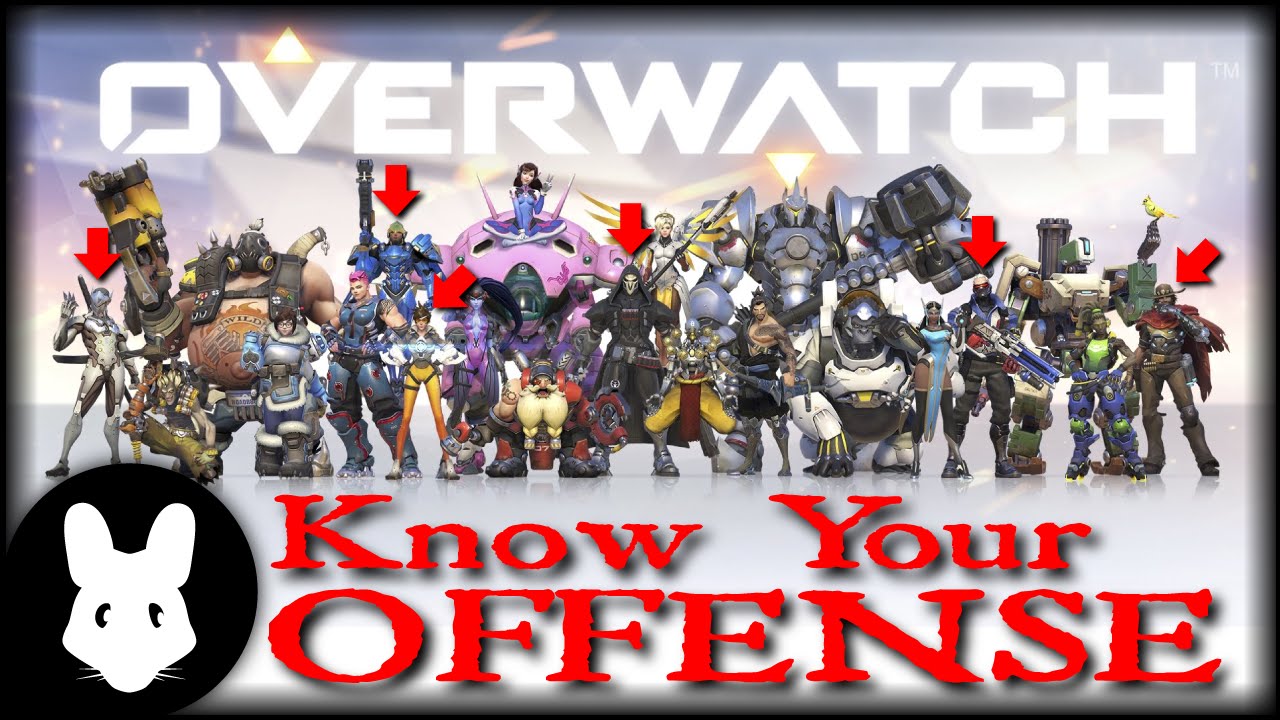 Overwatch: Offense character intros, tips, and tactics! - YouTube