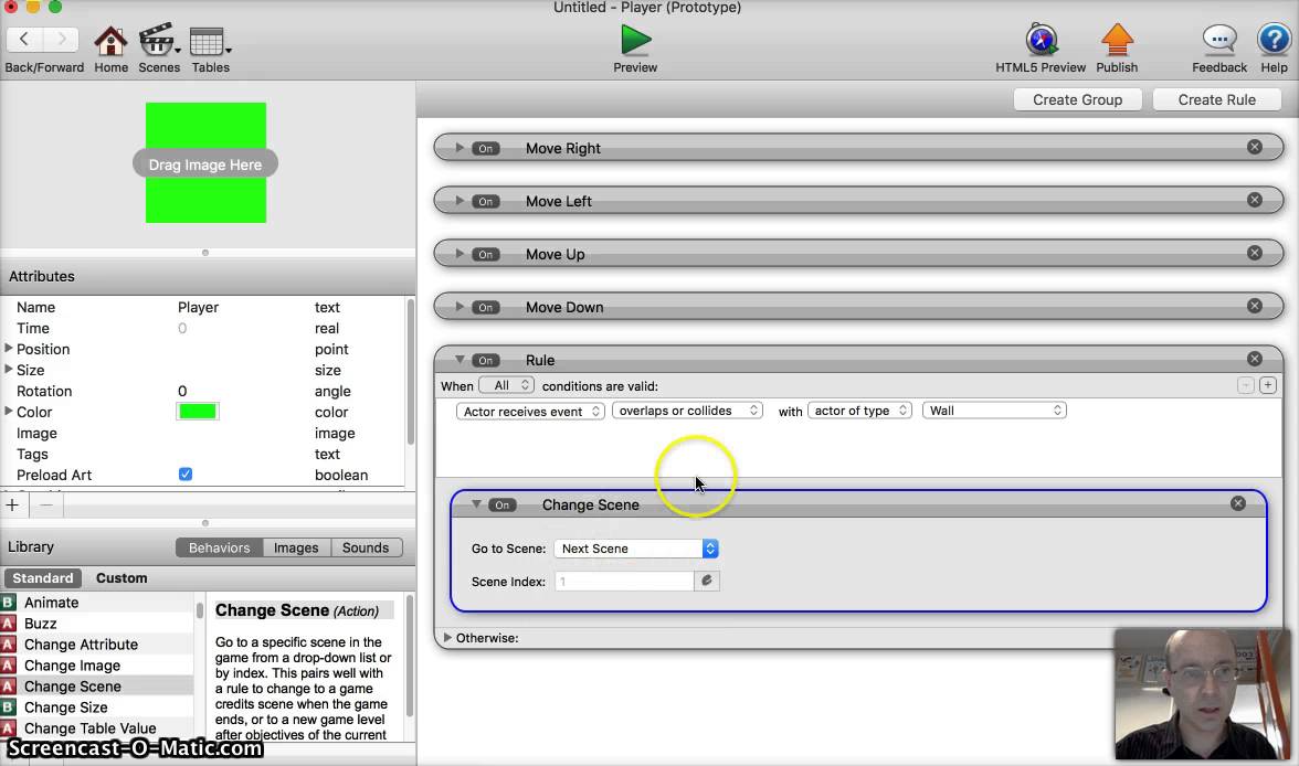 GameSalad Jump- Scare Game Tutorial 5: Adding the JUMP-SCARE! - YouTube