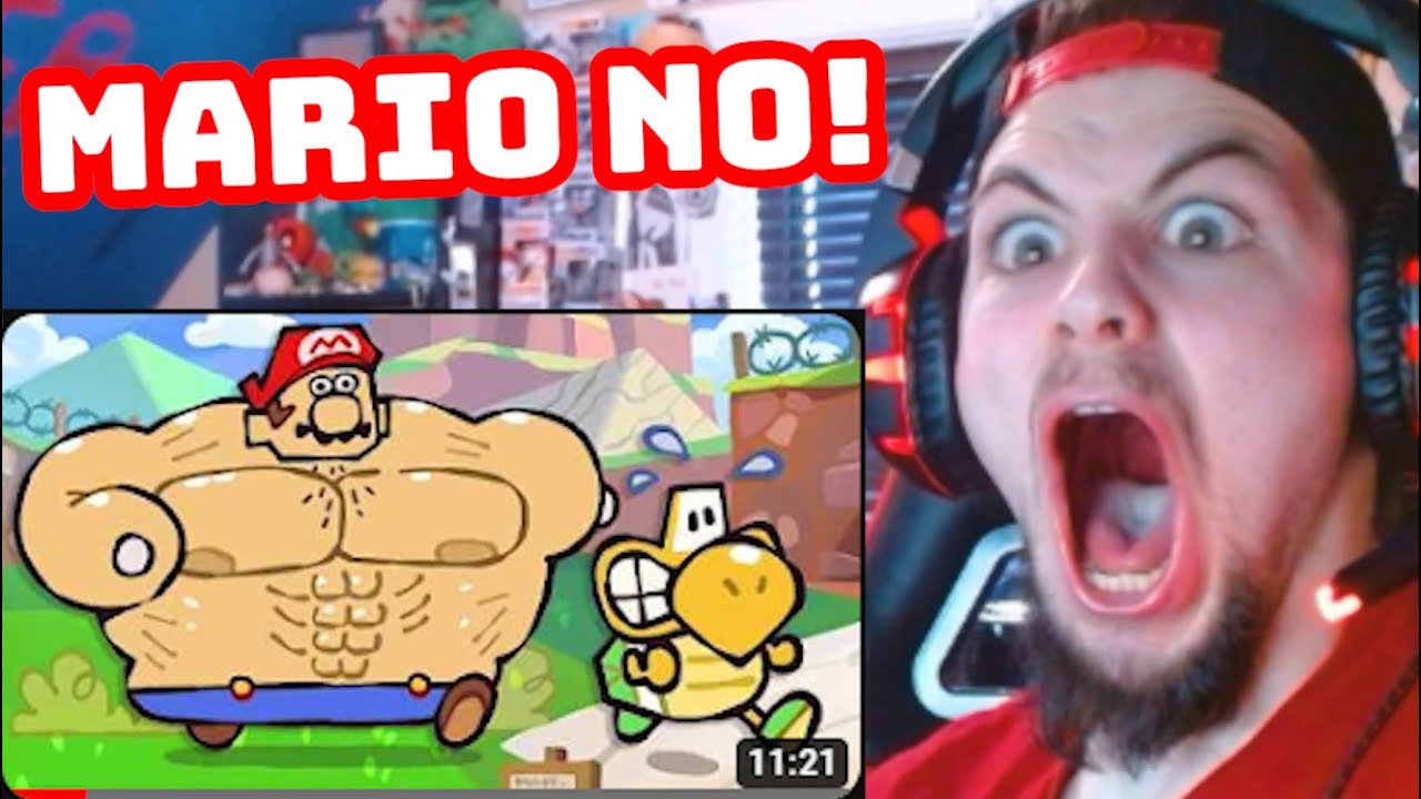 MARIO vs KOOPA THE QUICK - Ultimate SUPER MARIO 64 Cartoon REACTION ...