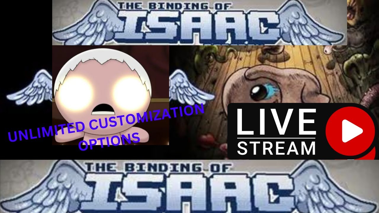 LIVE -- The Binding of Isaac - YouTube
