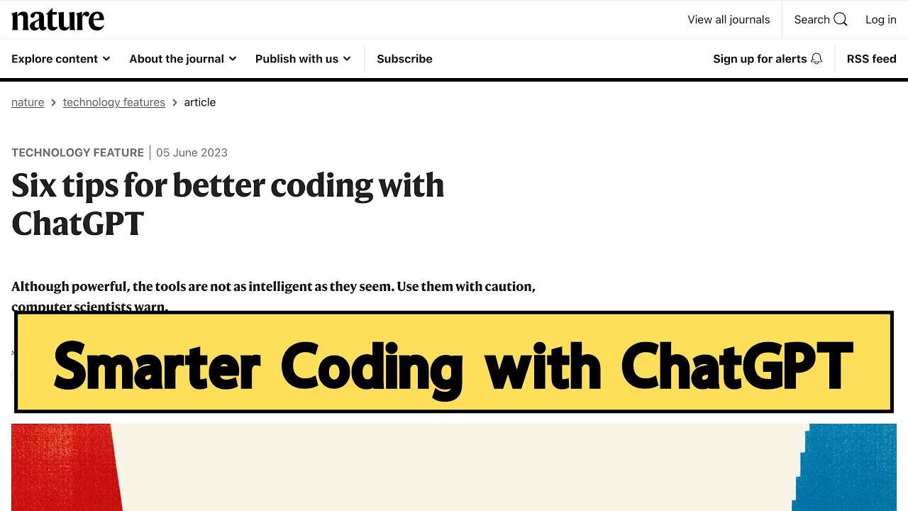 Master coding with ChatGPT - Tips for smarter AI-powered software development - YouTube