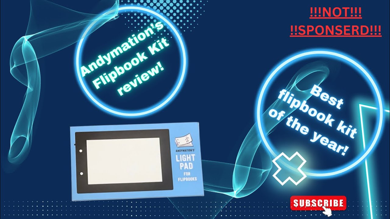 Andymation Flipbook kit Review - YouTube