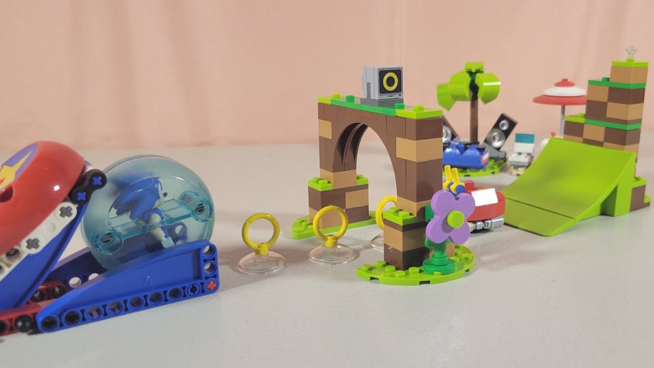 LEGO Sonic The Hedgehog | Sonic's Speed Sphere Challenge build and ...