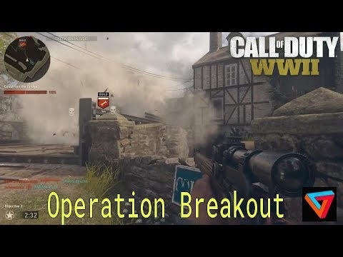 COD WW2 War Mode (Operation Breakout Full Game)PS4 - YouTube