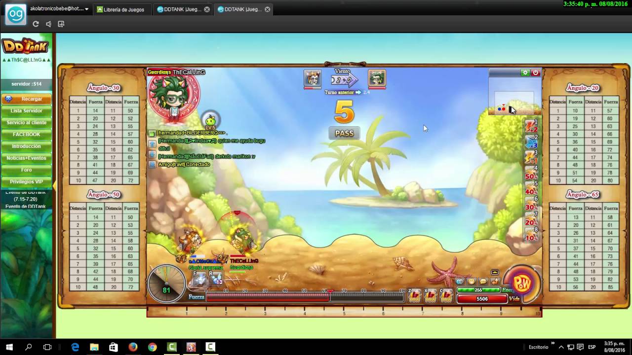 DDTANK ANGULO SEMI FULL / tutorial / ThECaLLinG - YouTube
