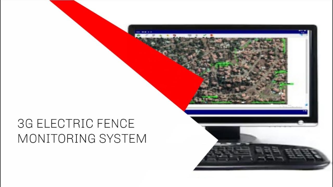 3G electric fence monitoring system - YouTube