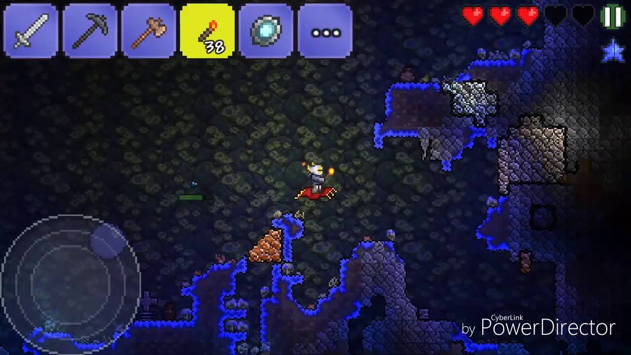 Novas aventuras (Terraria android) #2 Pirâmide e Minérios Inúteis - YouTube
