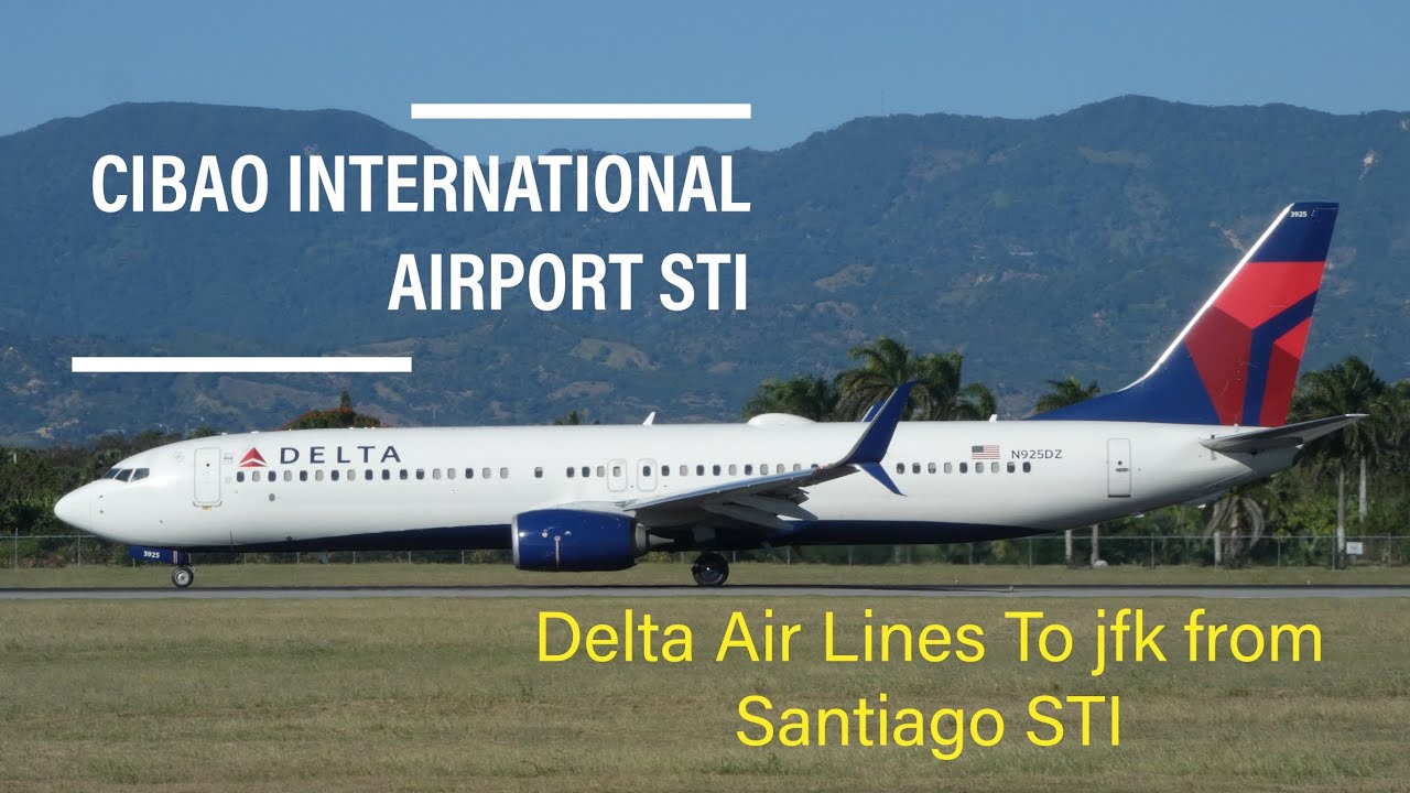Santiago Airport STI for JFK international #planespotter #aviation # ...