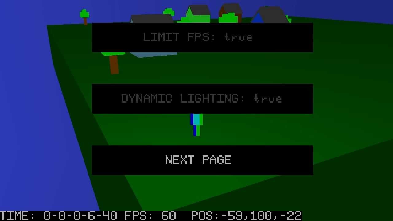 Indie 3d game engine progress 4 (Custom Font, Game Menu, Game Command ...