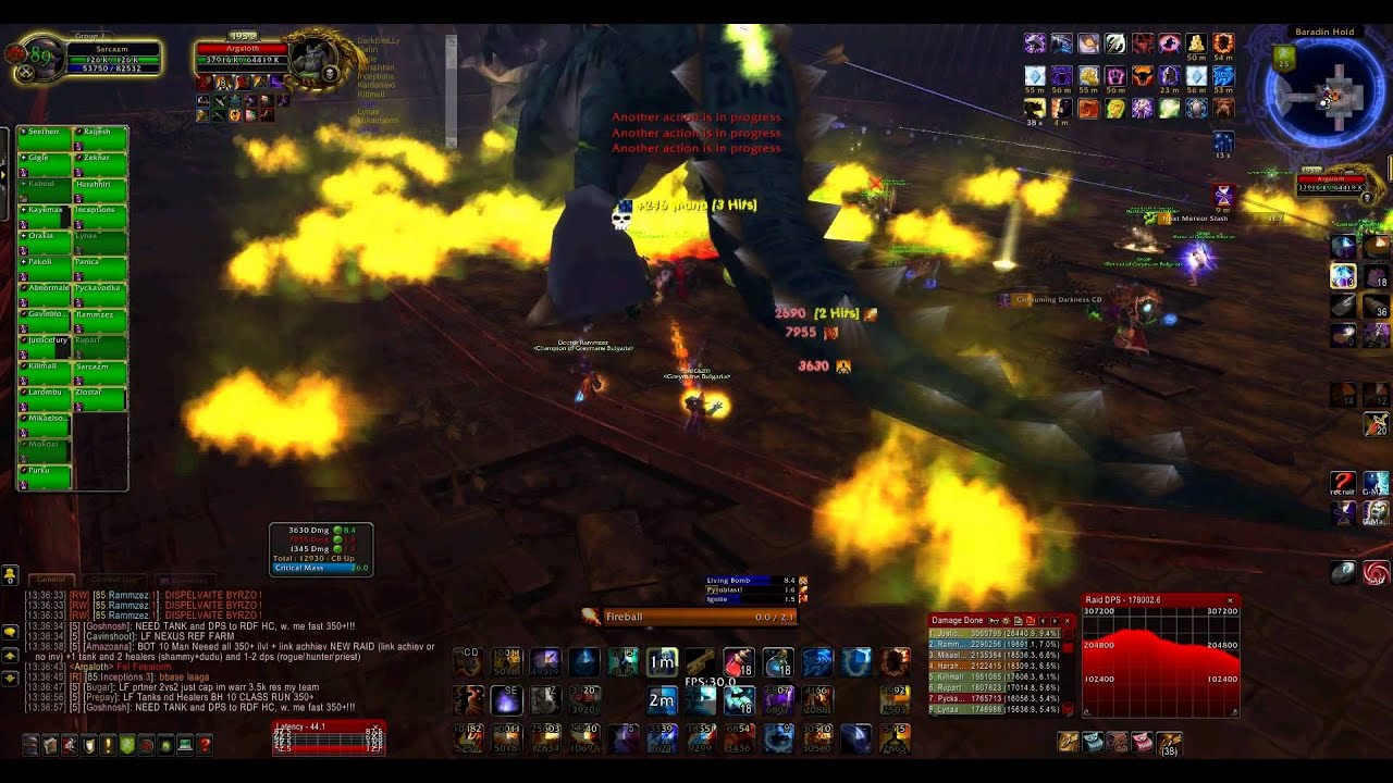 Greymane Bulgaria Vs Argaloth Baradin Hold 25 .Neltharion Molten WoW ...