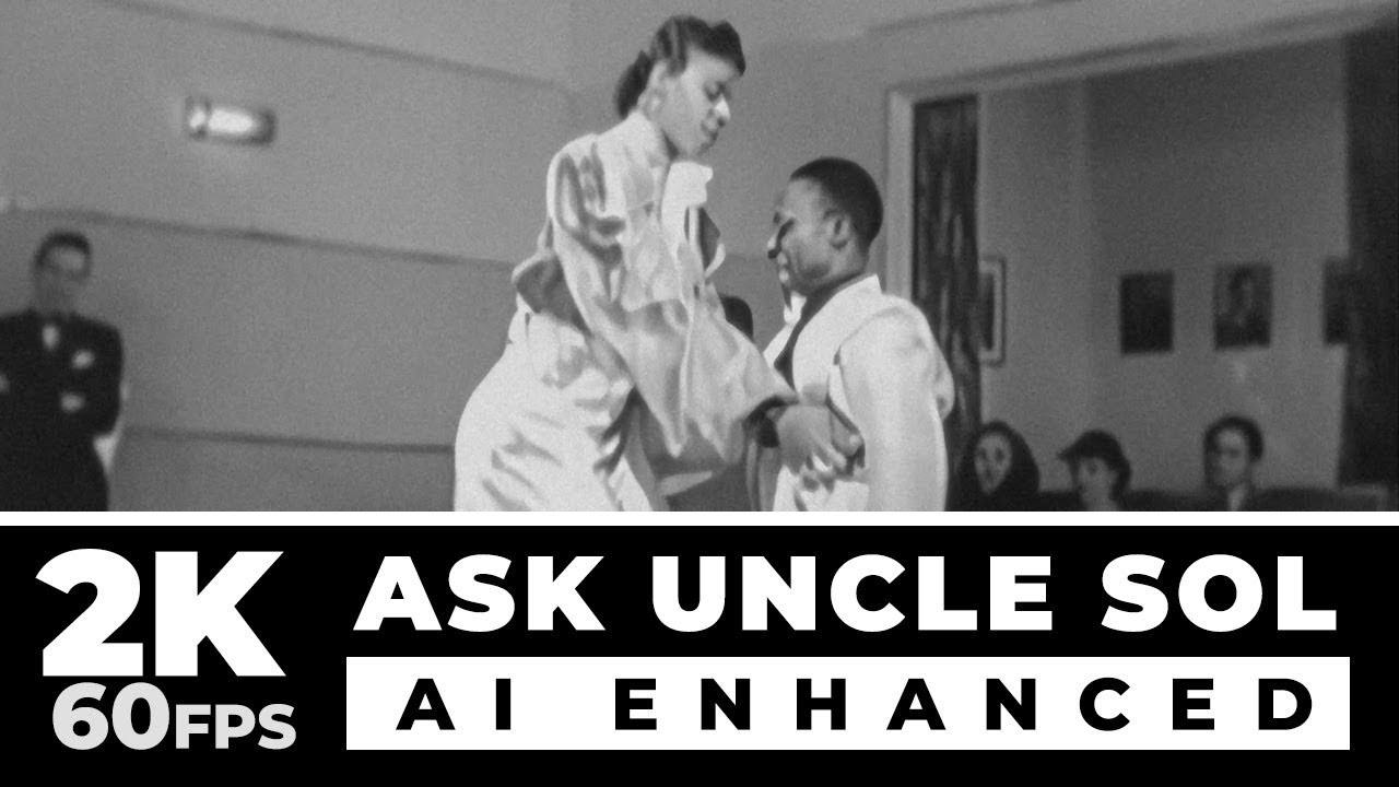 Lindy Hop en Ask uncle Sol (1937) 2K 60FPS - Remasterizado por IA ...