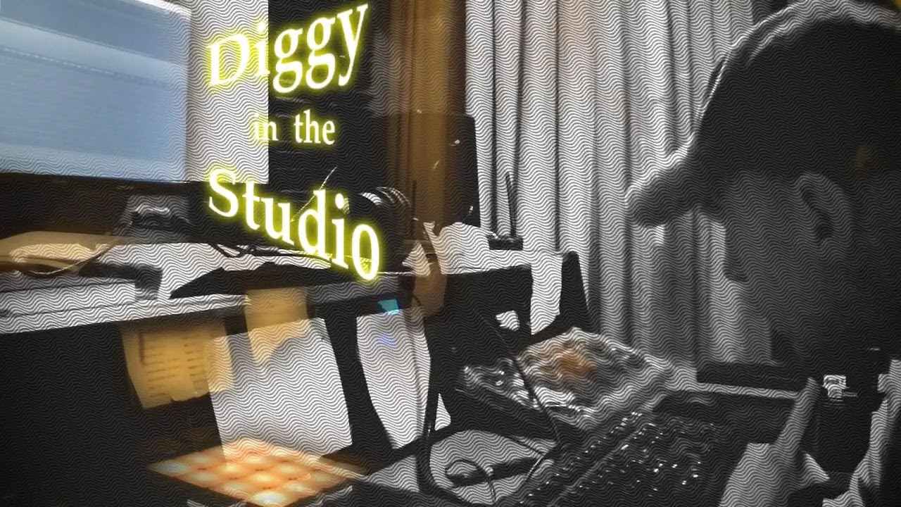 Diggy in the 588 studio to experiment with new Beats x hip hop ...