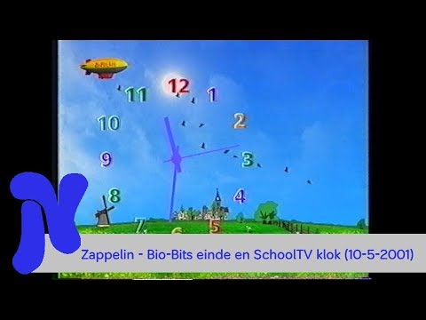 Zappelin - Einde Bio-Bits en SchoolTV klok (10-5-2001) - YouTube