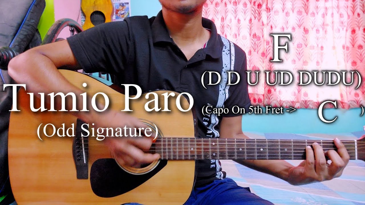 Tumio Paro | তুমিও পারো | Odd Signature | Easy Guitar Chords Lesson ...